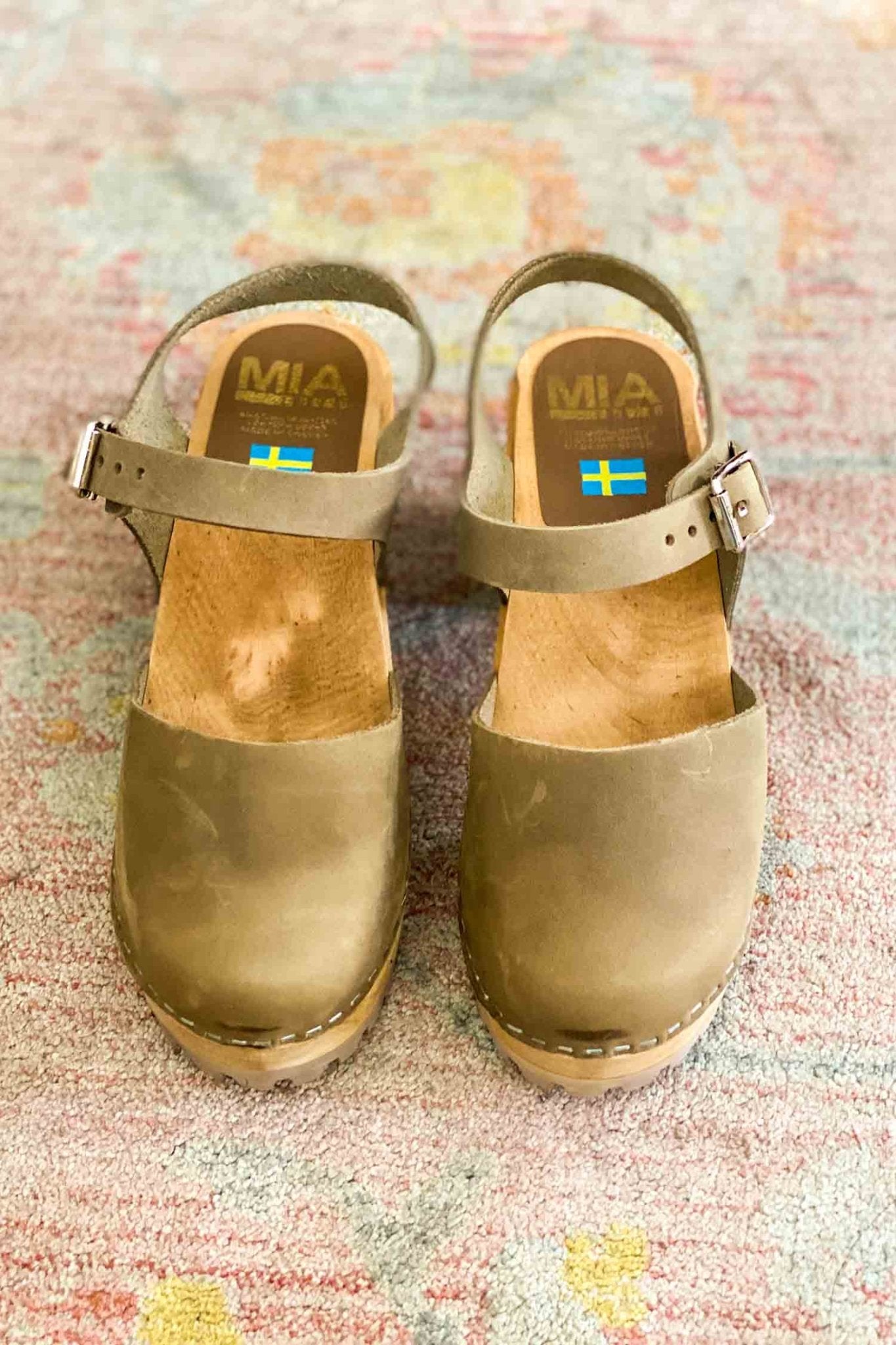 MIA Abba Clogs- Khaki - Shoes - Terra Cotta Gorge Co.